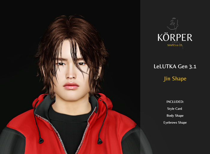 Second Life Marketplace - Korper - Jin Shape (Lelutka Gen head) Second Life Marketplace - Korper - Jin Shape (Lelutka Gen head)